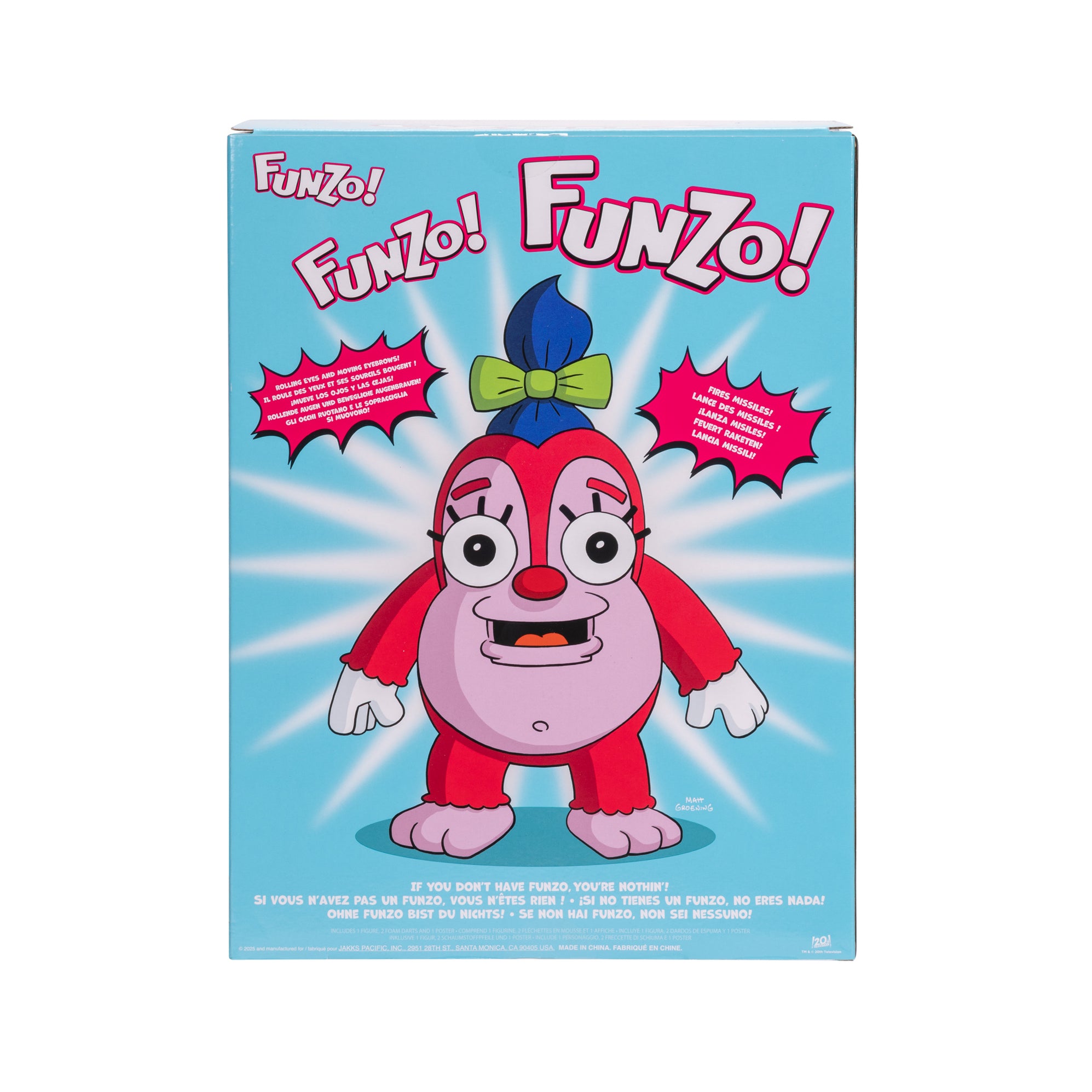 Talking Funzo Doll — Jakkswholesale