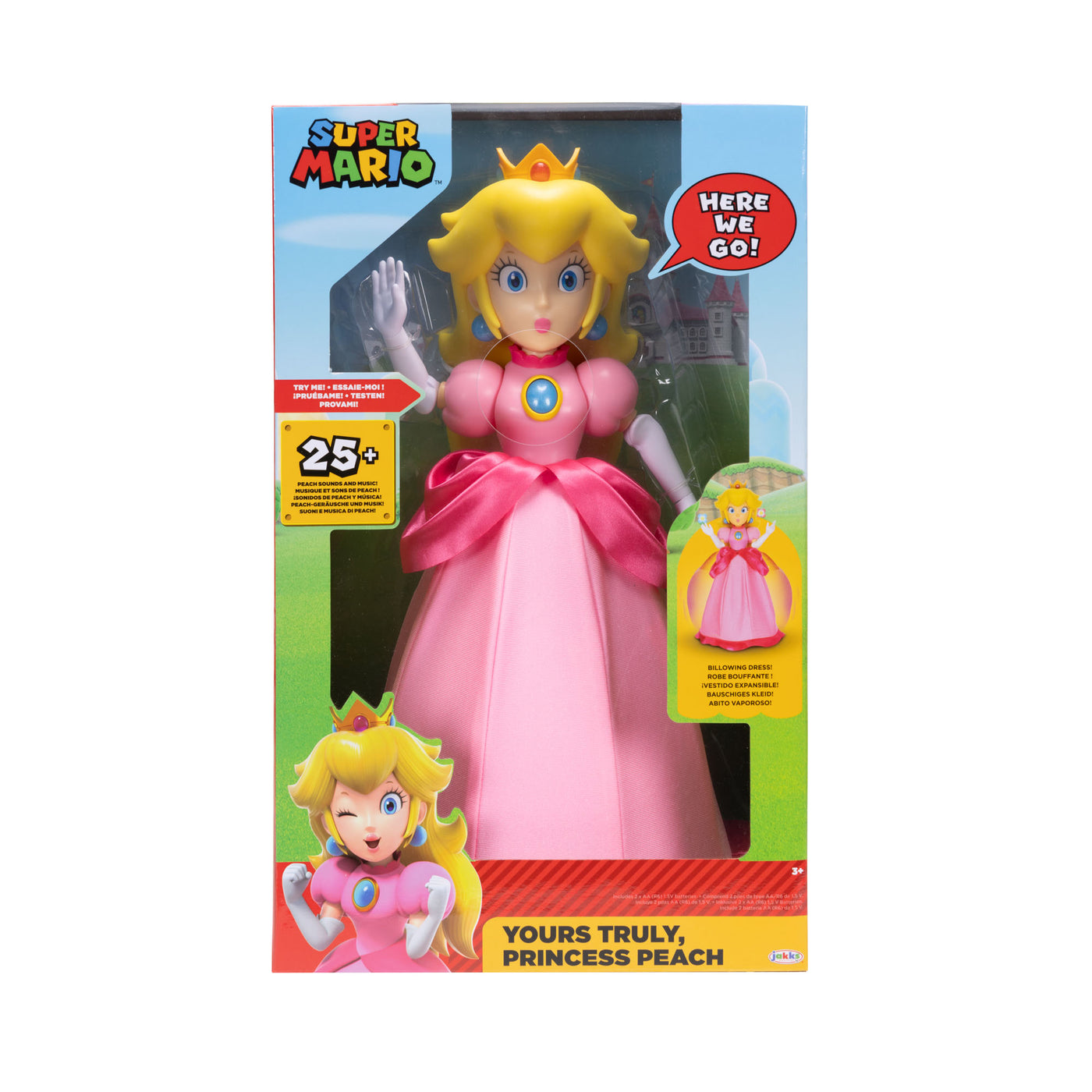 14in Yours Truly, Princess Peach — Jakks Wholesale