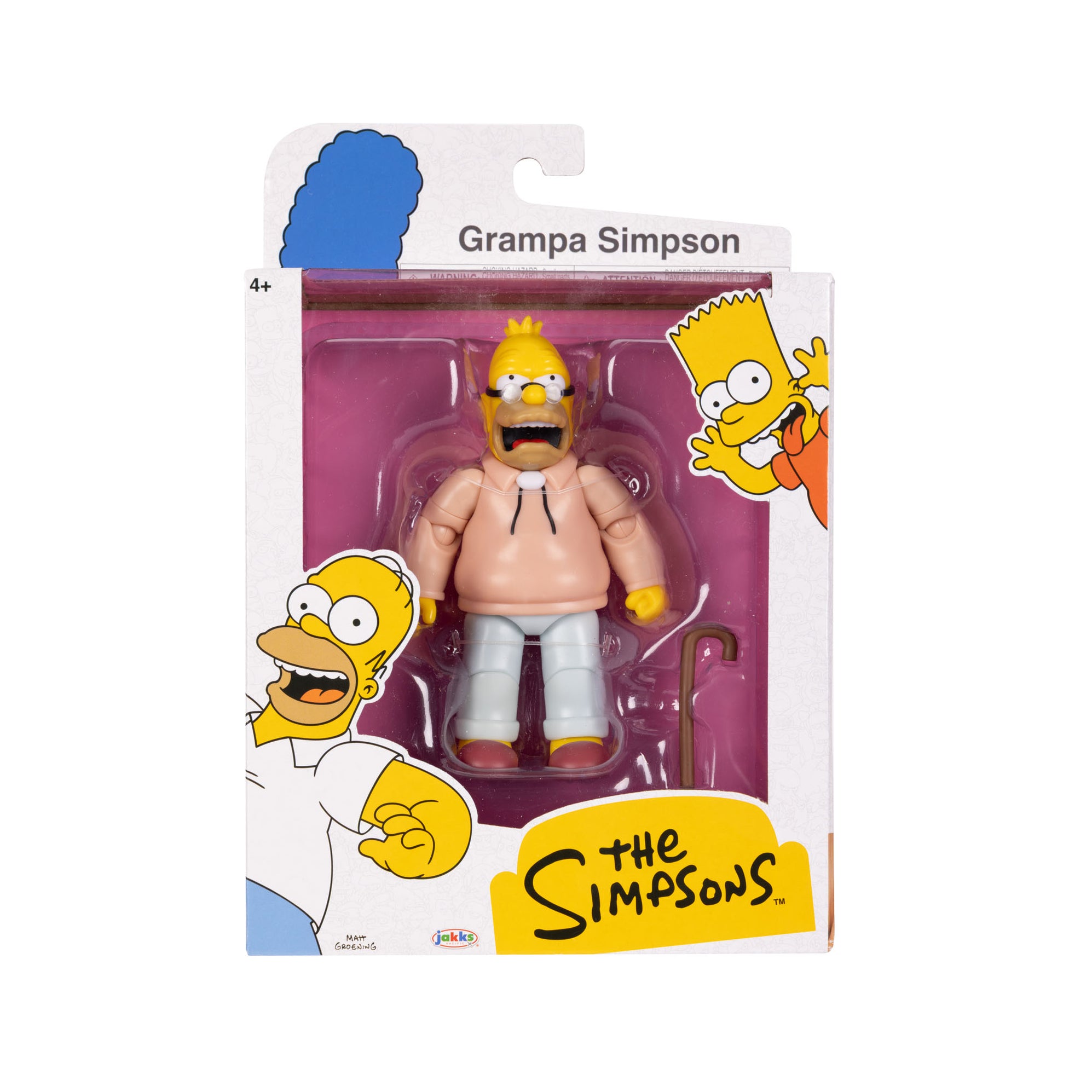 5in Grampa Simpson Figure Wave 5 Solid Pack — Jakks Wholesale