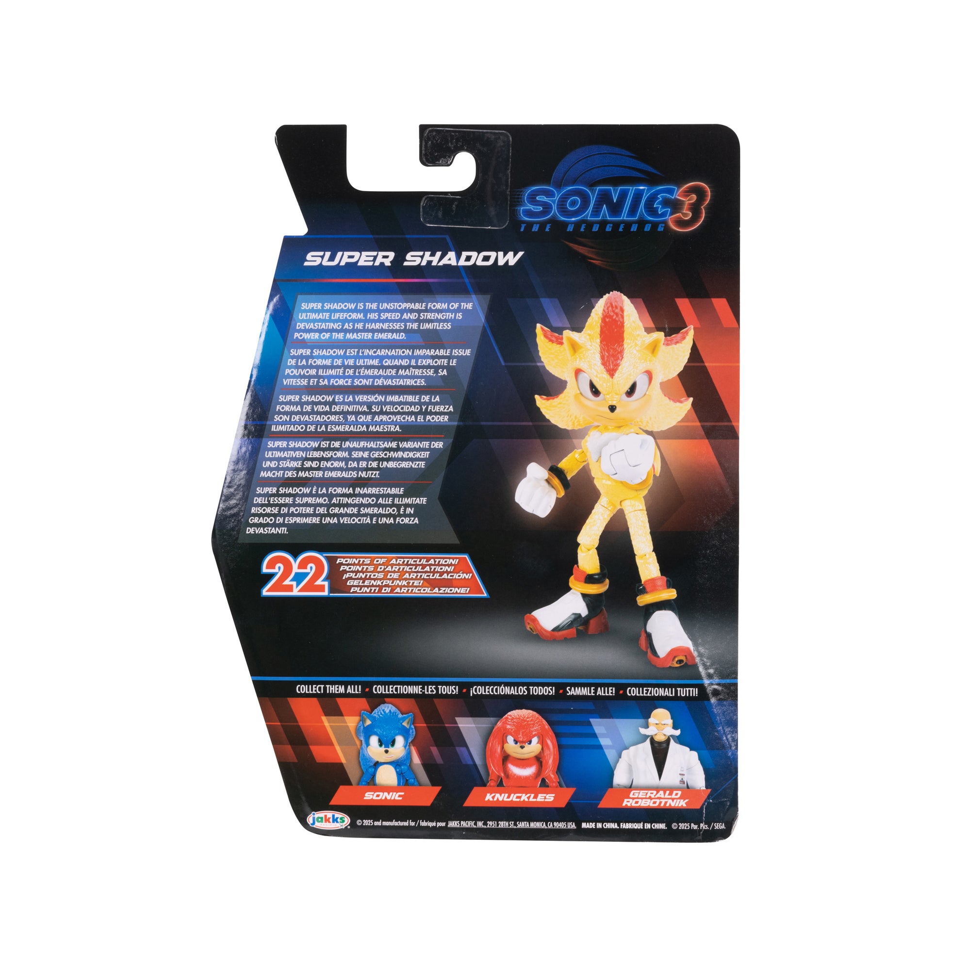 Sonic the Hedgehog Movie 3 5in Figures Wave 3 — Jakkswholesale