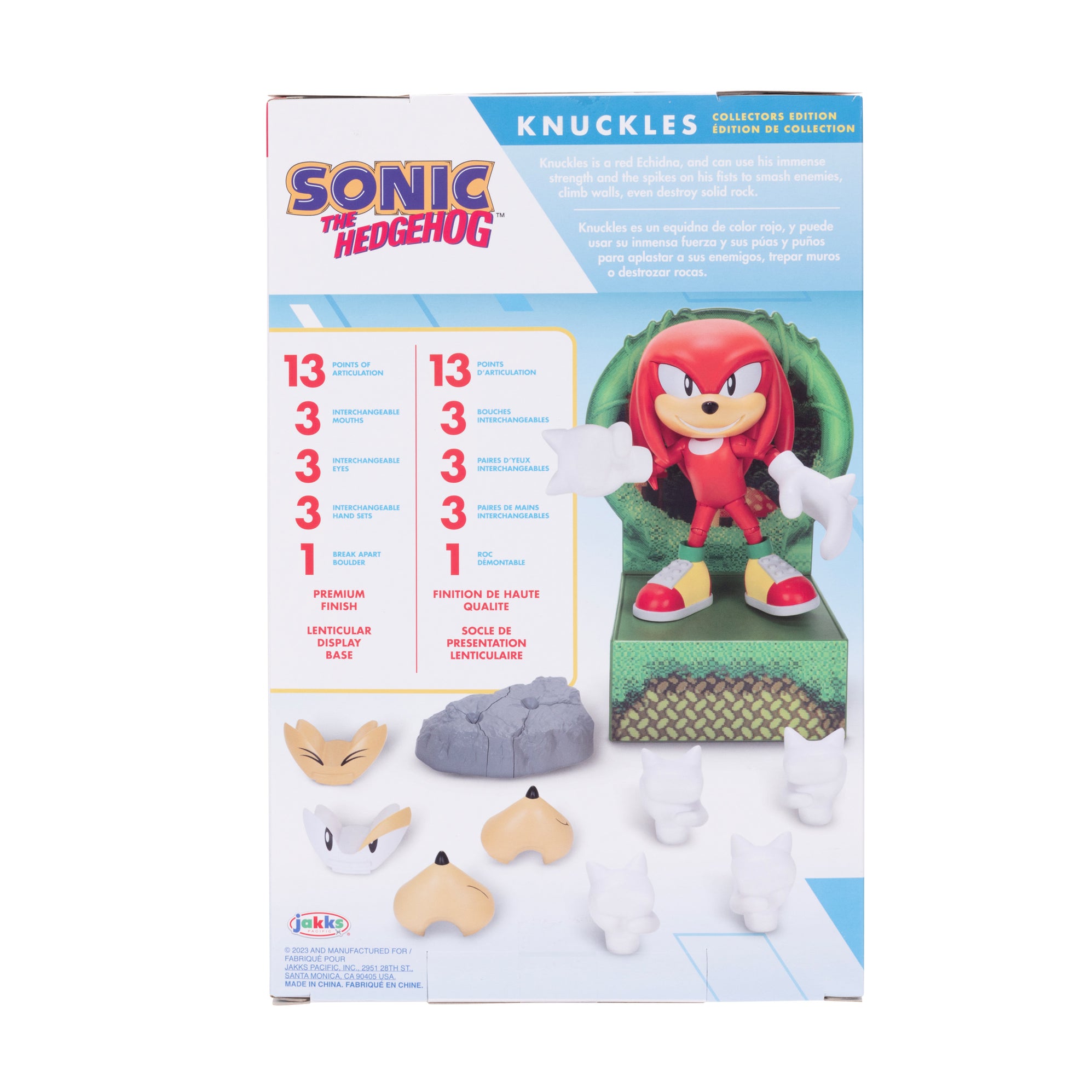 6in Knuckles Collector's Edition Action Figure — Jakks Wholesale