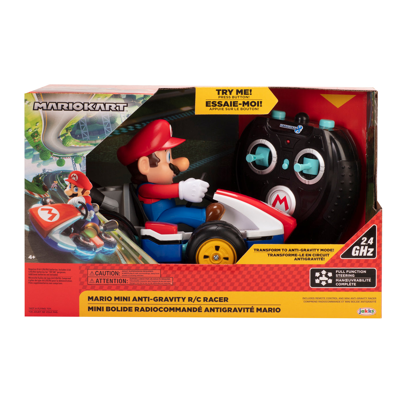 Nintendo Mario Mini Anti-Gravity RC Racer — Jakkswholesale