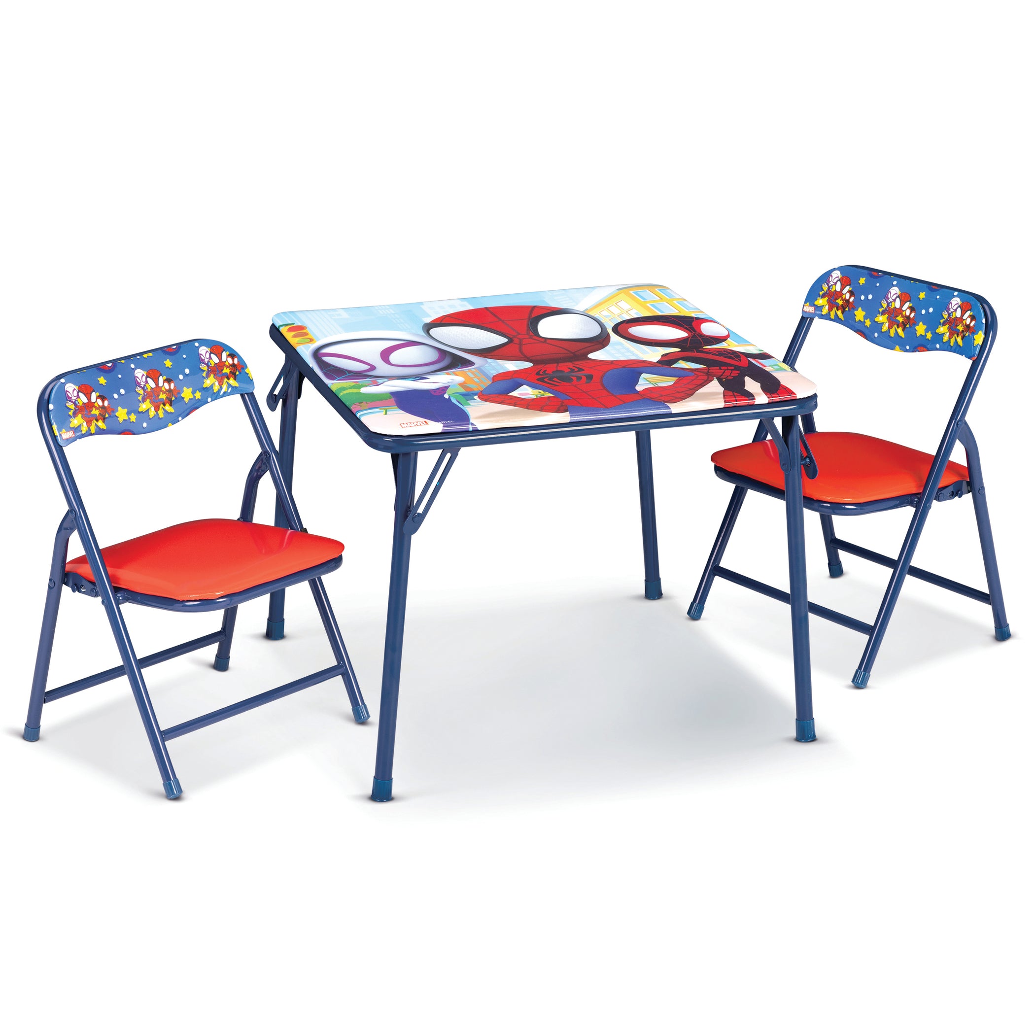 Spidey & His Amazing Friends Jr. Activity Table Set with 2 Chairs ...
