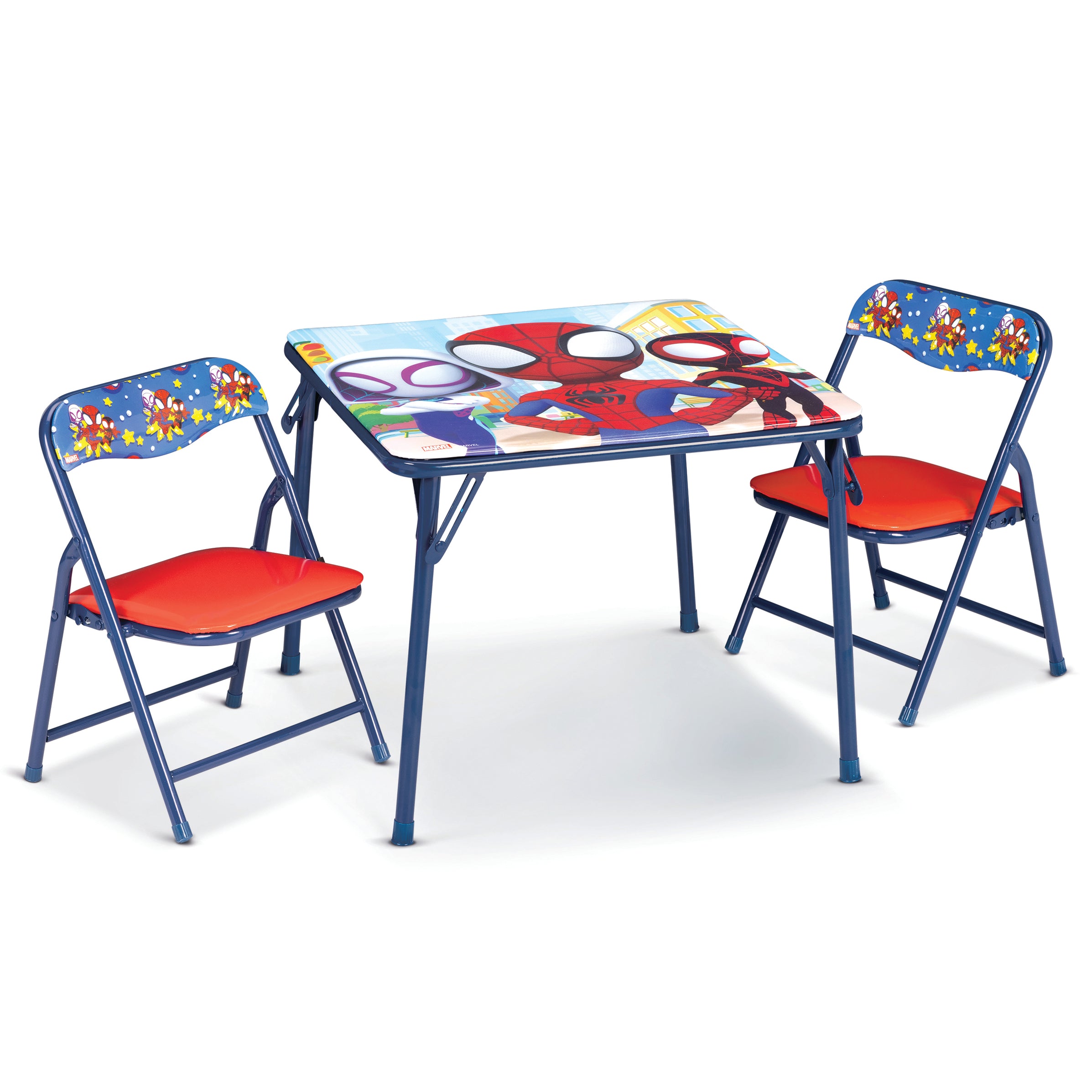 Spidey & His Amazing Friends Jr. Activity Table Set with 2 Chairs ...